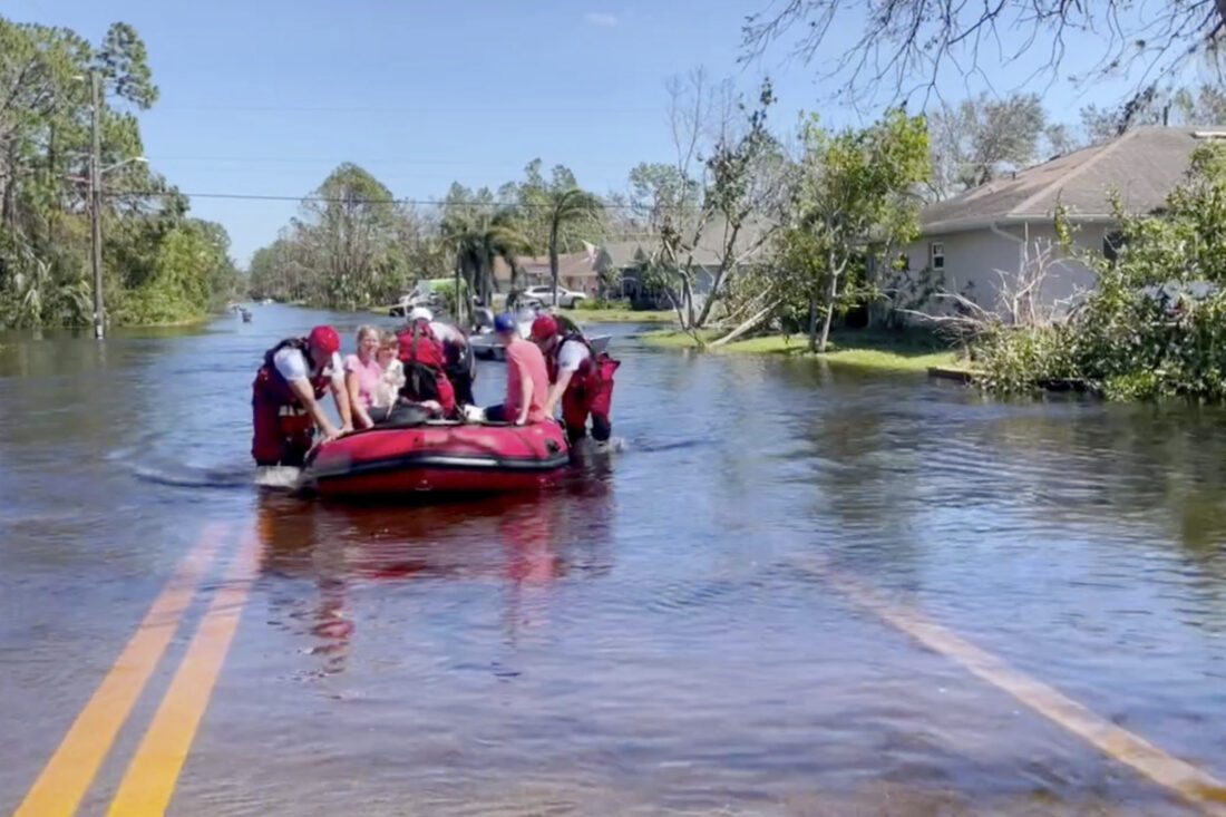 After Ian, river flooding menaces Florida inland towns - SANIBEL ...